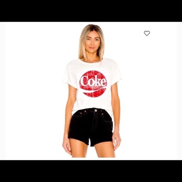 Chaser | Tops | Chaser Coke Cola White Tee Shirt | Poshmark